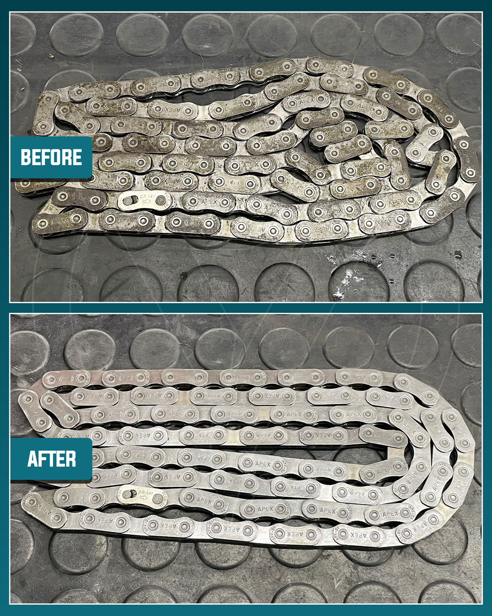 Before and After - Bike Parts | Bike Maintenance and Repair Workshop ...